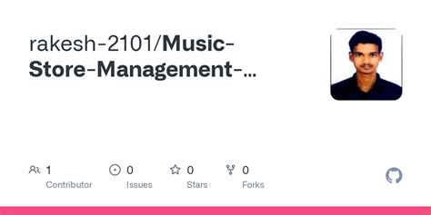 Github Rakesh 2101music Store Management System Using C