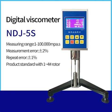 Viscosimeter Lab Testing Equipment Digital Sensor Rotary Viscometer Oil Glue Viscosity Meter