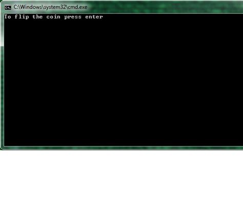 Batch File Heads Or Tails Generator Instructables