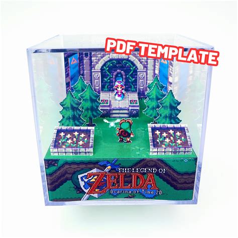 character cube template