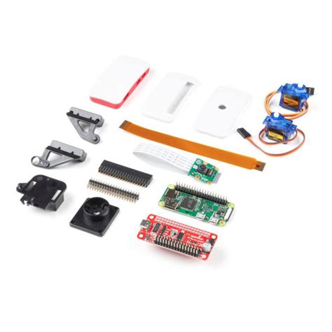 Getuscart Sparkfun Raspberry Pi Zero W Camera Kit Includes All The