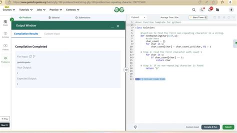 Srijan Das On Linkedin Day17 Codingjourney Geeksforgeeks
