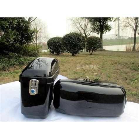 바이크 사이드박스 사이드 호환 한쌍 슈퍼커브 스쿠터 가방 하드백 레트로 빈티지 탑박스 티몬