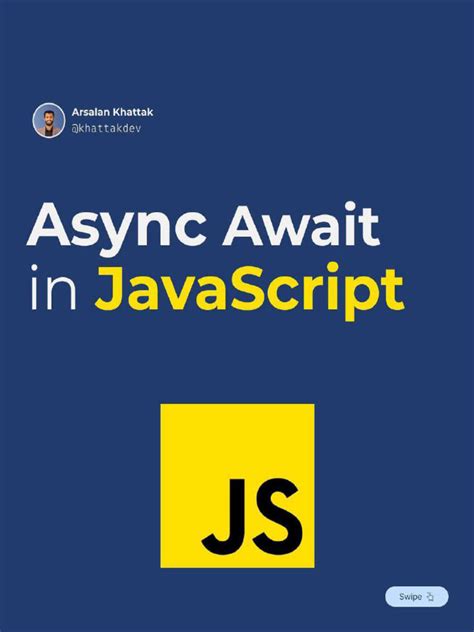 Async Await In Js Pdf