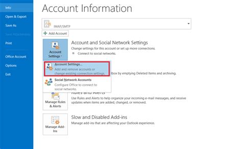 How To Setup Outlook Smtp Email On Desktop App