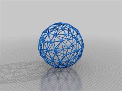 Free 3d File Lattice Sphere 180 Edges 200mm 🎨 ・3d Printing Template