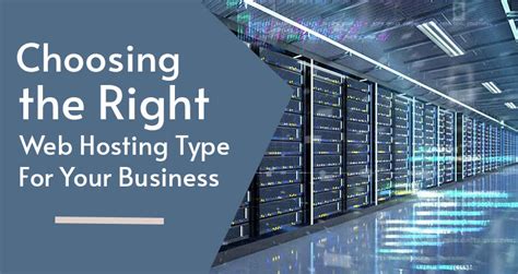 Choosing The Right Web Hosting Type For Your Business C Art Web Applications