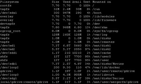 Solved No Space Left On Device 28 General Support Unraid
