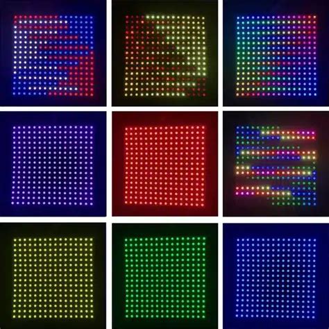 Ws2812b Fleksibel Rgb Led Matrix 16x16 Panel Ardustore Dk