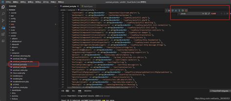composer报错：script php think service discover handling the post autoload dump event returned