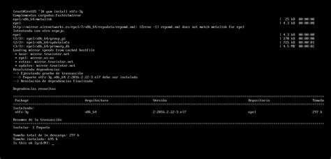 Montar Disco Usb Ntfs En Centos 7 Minimal