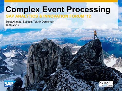 Sybase Complex Event Processing Pdf