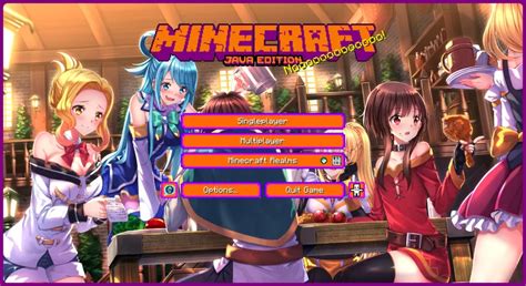 Konosuba Custom Gui Pack Minecraft Texture Pack