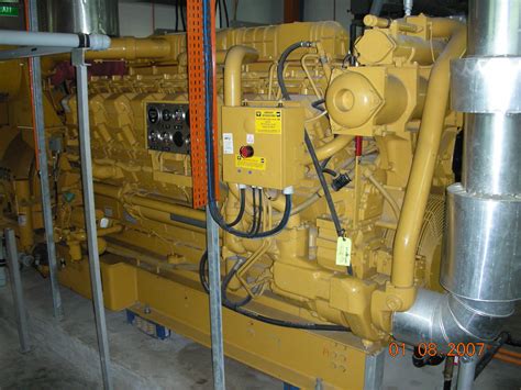 Mande Engrg And Logistics Supply Caterpillar Genset Installation Details