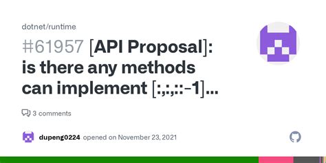 Api Proposal Is There Any Methods Can Implement 1 Operate In Python · Issue 61957