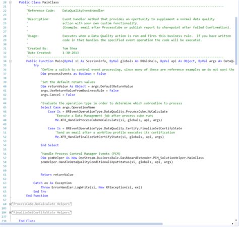 Configure Business Rules