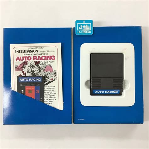 Auto Racing Intv Intellivision Pre Owned Jandl Game