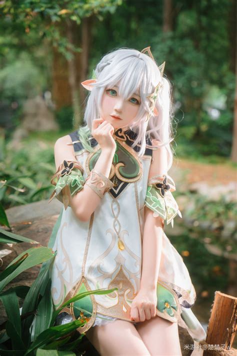 【cos正片】小草神纳西妲 原神社区 米游社