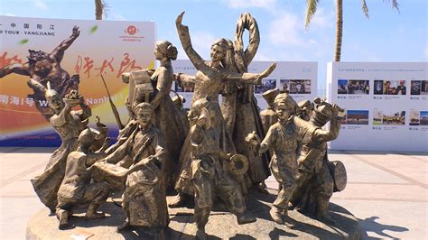 许鸿飞雕塑世界巡展在海陵岛开展 海陵试验区政务网站
