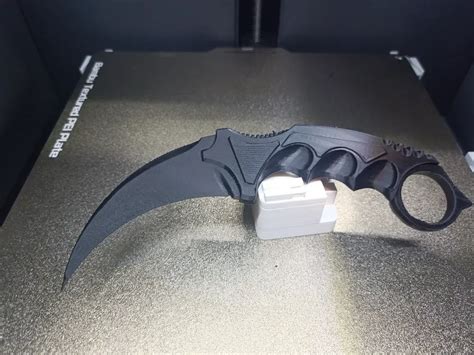 Karambit Cs2 Knife Counter Strike By Maraktos Download Free Stl