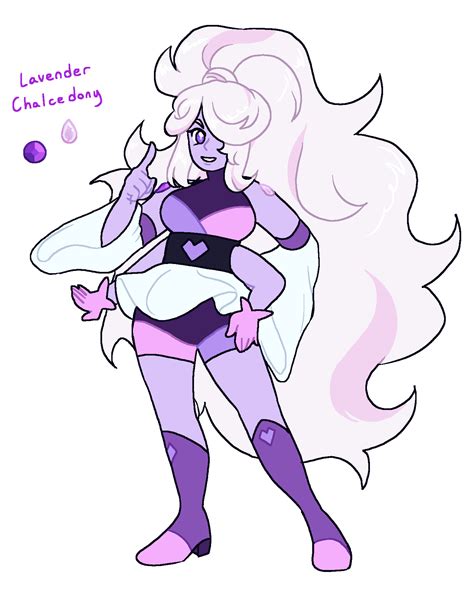 Steven Universe Oc Lavender Chalcedony By Skhy The Miner On Deviantart