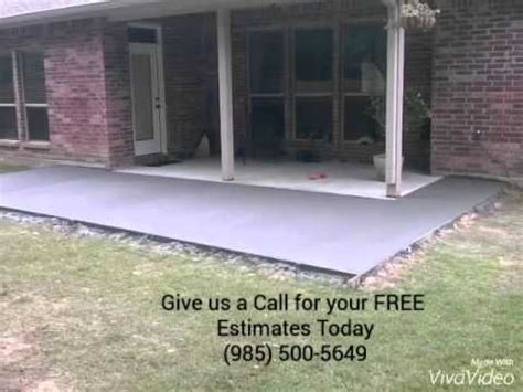 How To Extend Your Concrete Patio Patio Ideas