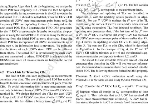 Example Of Fifo Dbf For The 1 St Ugv At Time K Only The Measurement Download Scientific
