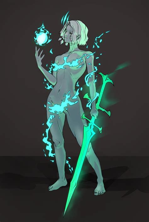 Rule 34 Black Sclera Censored Colored Sclera Colored Skin Female Fire Grey Skin Highres