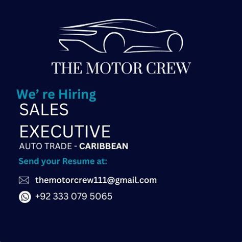 Faiza Idrees On Linkedin Hiring Autotrading Internationalsales Salesexecutive Themotorcrew