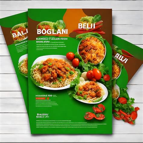 Premium Photo Foodflyertemplate Premium Photo Foodflyertemplate