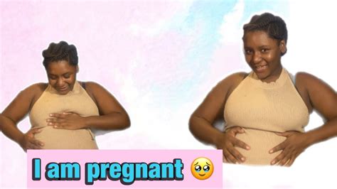 I Am Pregnant 🤰🏾 🥹 Youtube