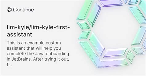Continue • Lim Kylelim Kyle First Assistant