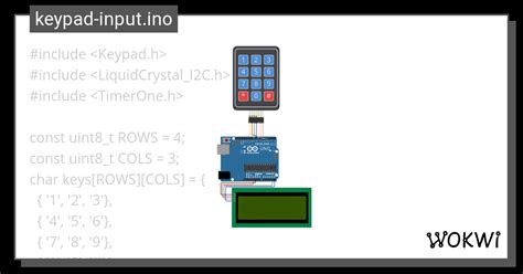 Keypad O Copy11 Wokwi Esp32 Stm32 Arduino Simulator
