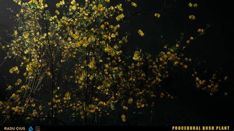 houdini tutorial procedural bush flippednormals