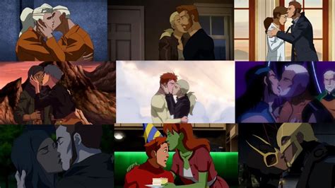 Young Justice Artemis And Nightwing Kiss
