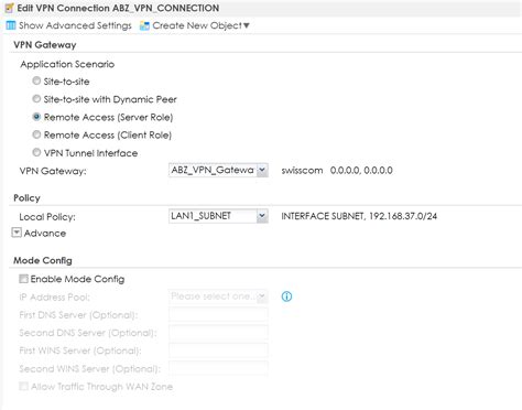 Ipsec Client Access To Host Via Site2site Vpn — Zyxel Community