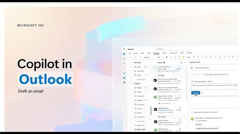 How To Generate A Draft Outlook Email With Copilot Youtube