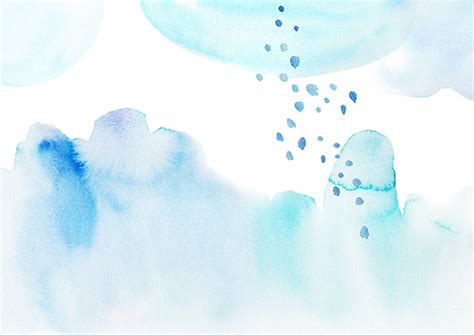유토이미지 파란색 수채화 배경 04