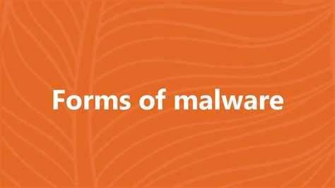 Malware Ppt Pptx