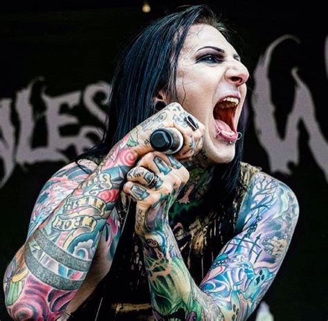 Chris Motionless Screaming