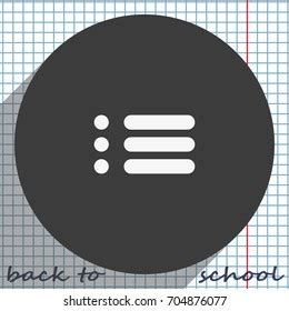 Simple Check List Icon Stock Vector Royalty Free Shutterstock