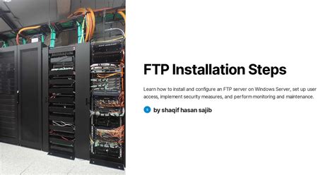 Ftp Installation Steps