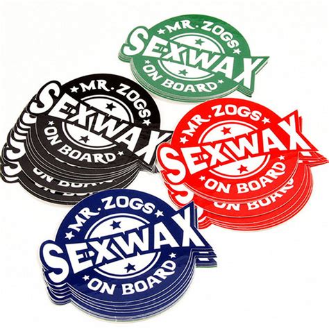 Sex Wax On Board Sticker Surf Shops Australia Surf Gear Delivered