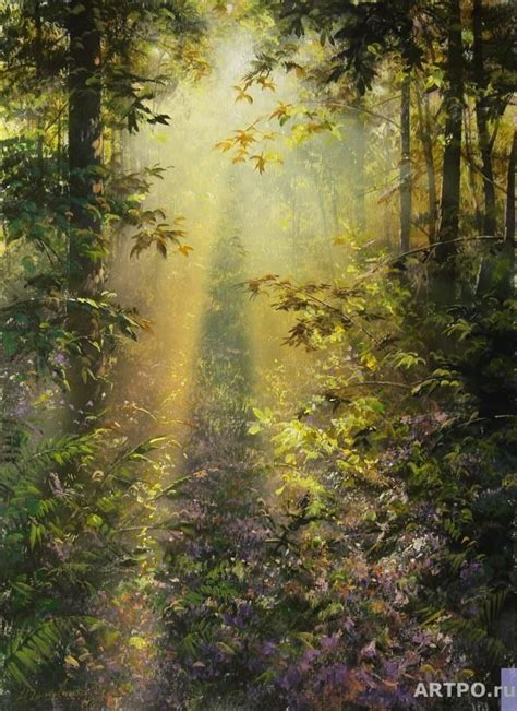 Лучи Картины художника Юшкевич Виктор Викторович Живопись АРТПО продажа картин