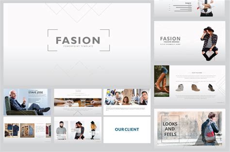 Fashion Minimal Powerpoint Template By Onestudioofficial TheHungryJPEG