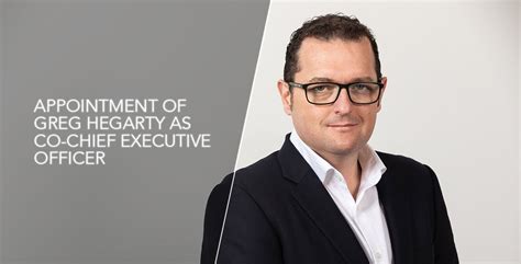 Appointment Of Greg Hegarty As Co Chief Executive Officer Eli