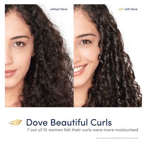 Dove Beautiful Curls Shampoo 380ml Hair Mask 300ml And Hair Gel 100ml
