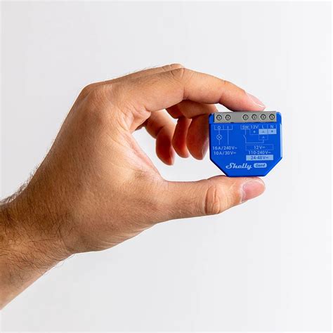 Shelly 1 Gen4 Multiprotocol Wi Fi Bluetooth Zigbee 3 0 Retrofit Relay Module Matter