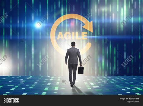 Concept Agile Software Image Photo Free Trial Bigstock