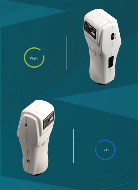 Integrating Sphere Handheld Color Spectrophotometer D 8 Structure Illumination